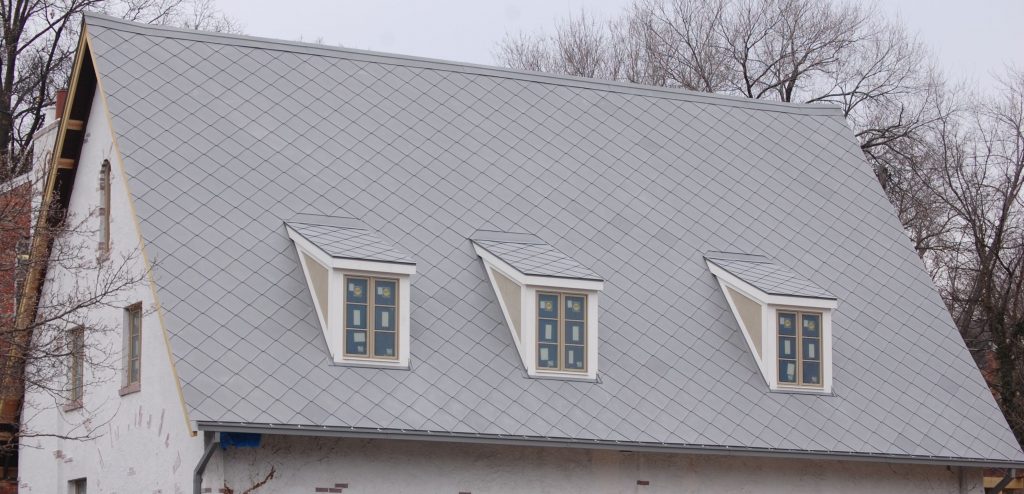 Zinc Roofing And Wall Cladding Shingles | Spengler Industries