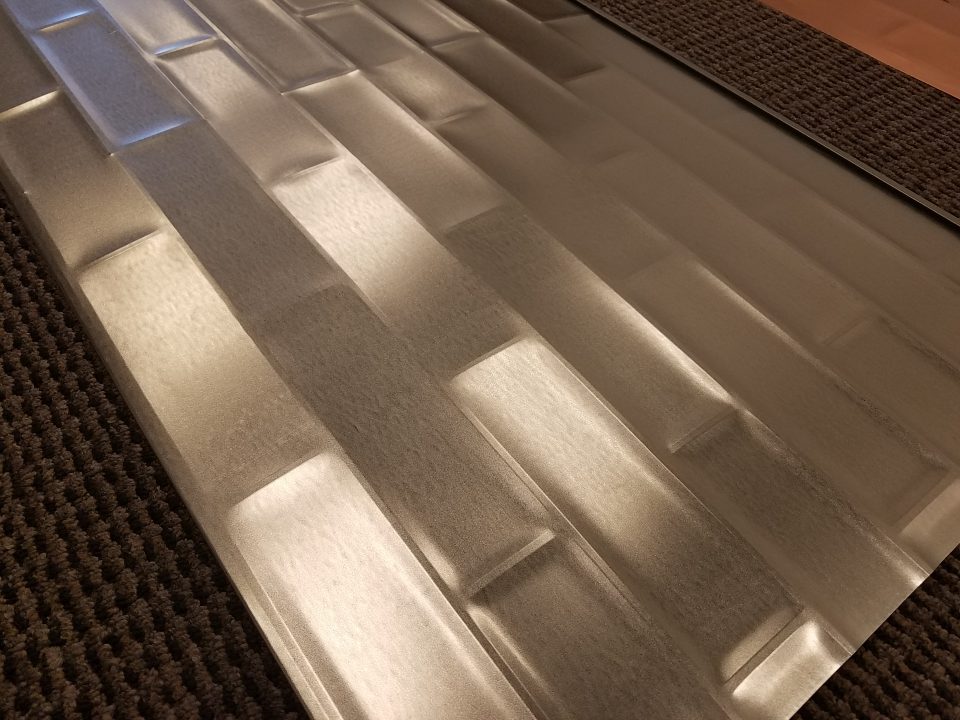 NEW! Pressed metal Subway tile panels | Spengler Industries
