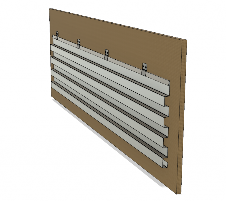 CorruGreat corrugated metal panel for wall cladding and rainscreen 10 ...