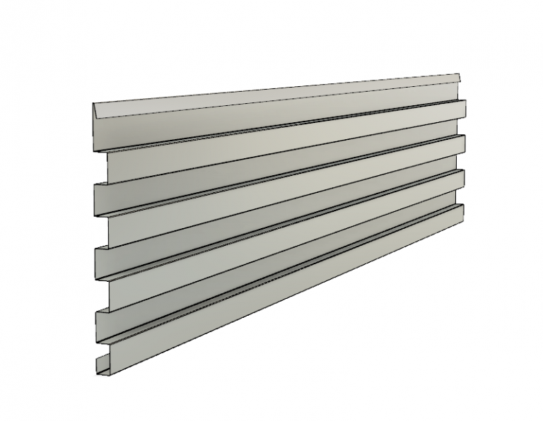CorruGreat corrugated metal panel for wall cladding and rainscreen 14 ...
