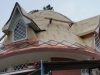 Copper shingles on turret with dormer | Spengler Industries