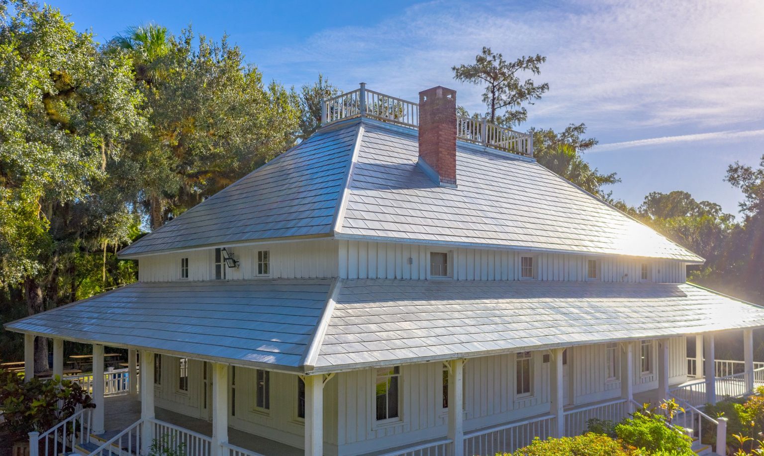 Beautiful Terne Roof on Historic Captain Hendry House | Spengler Industries