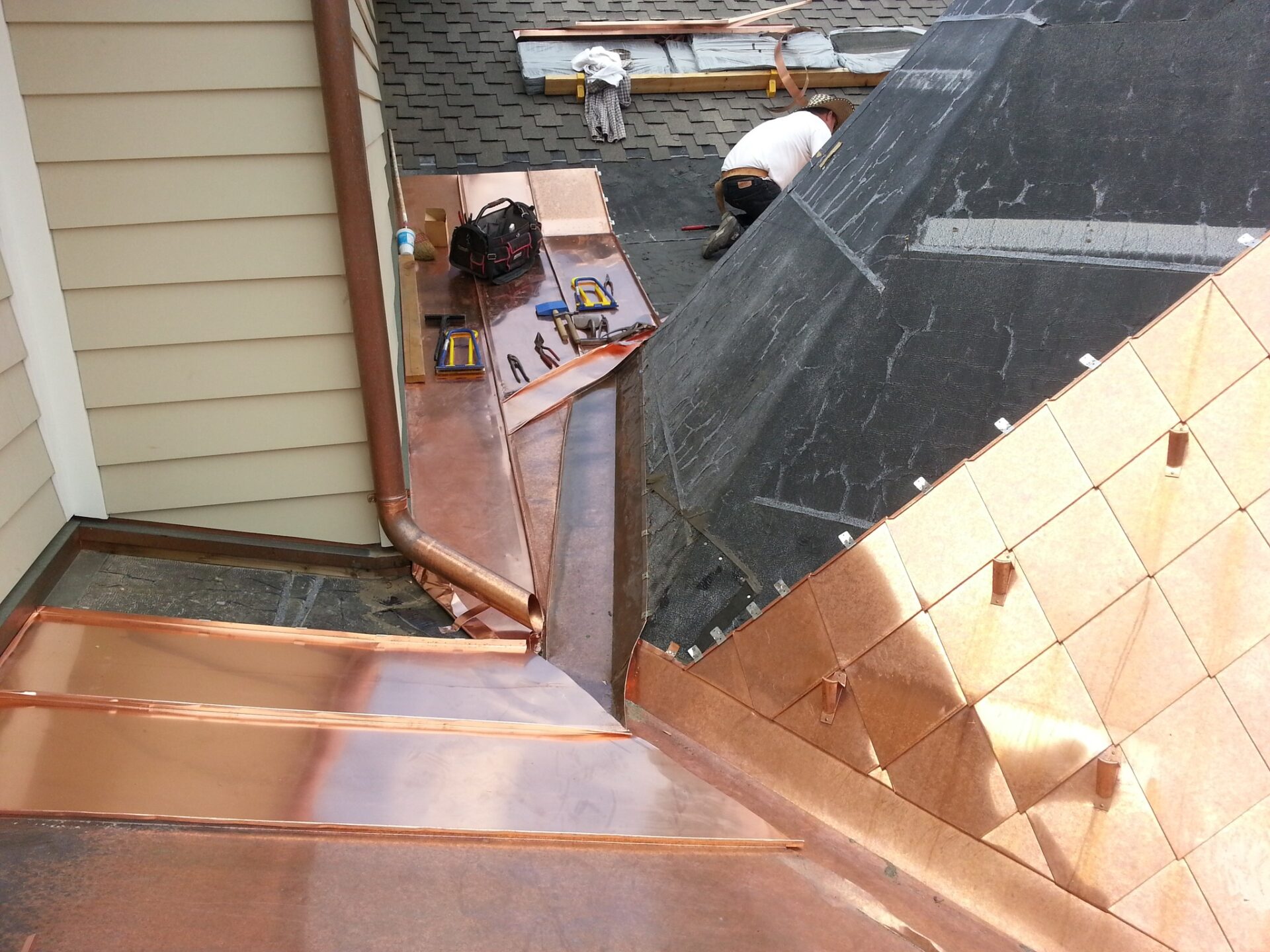 The Importance of a Fully Seamed Copper Roof for Permanence in Complex ...