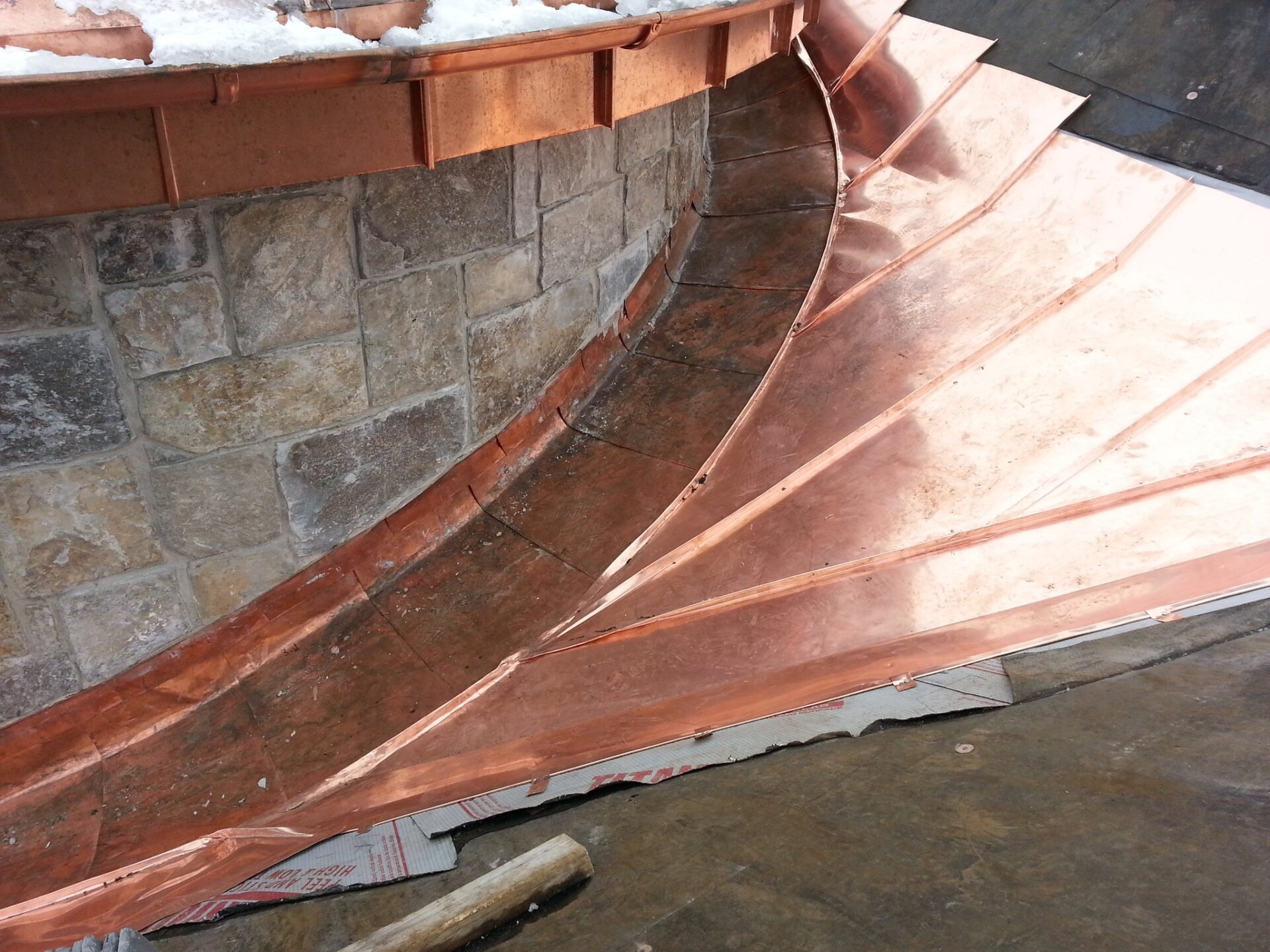 One-piece-copper-valley-integrated-into-double-locked-standing-seam ...