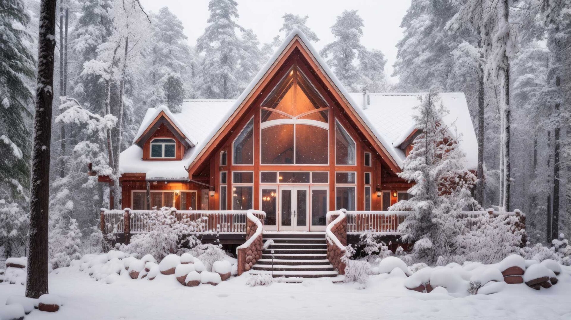 Home-sitting-in-snowy-forest | Spengler Industries