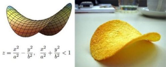 how to calculate the surface area of a Pringle shaped hyperbolic ...