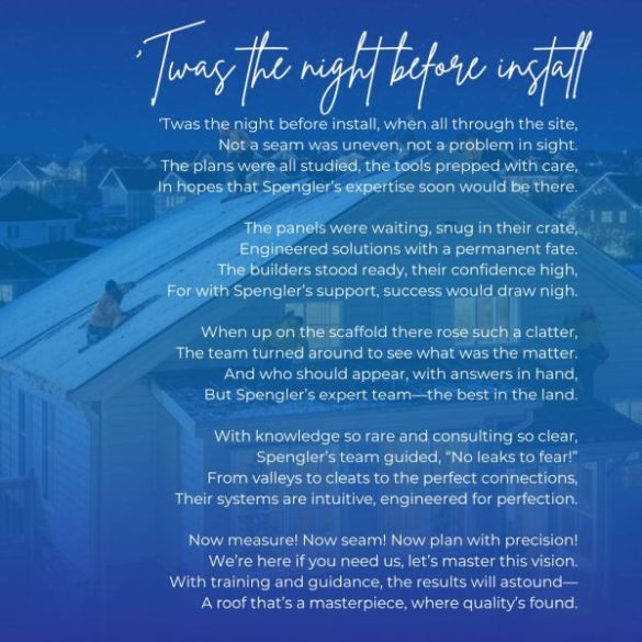 Twas the night before install meme | Spengler Industries