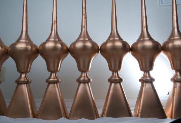 copper ornamental roof finials 1 | Spengler Industries