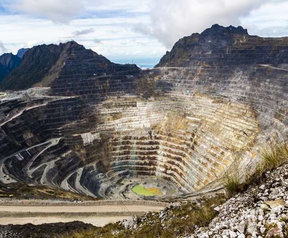 Grasberg open pit | Spengler Industries