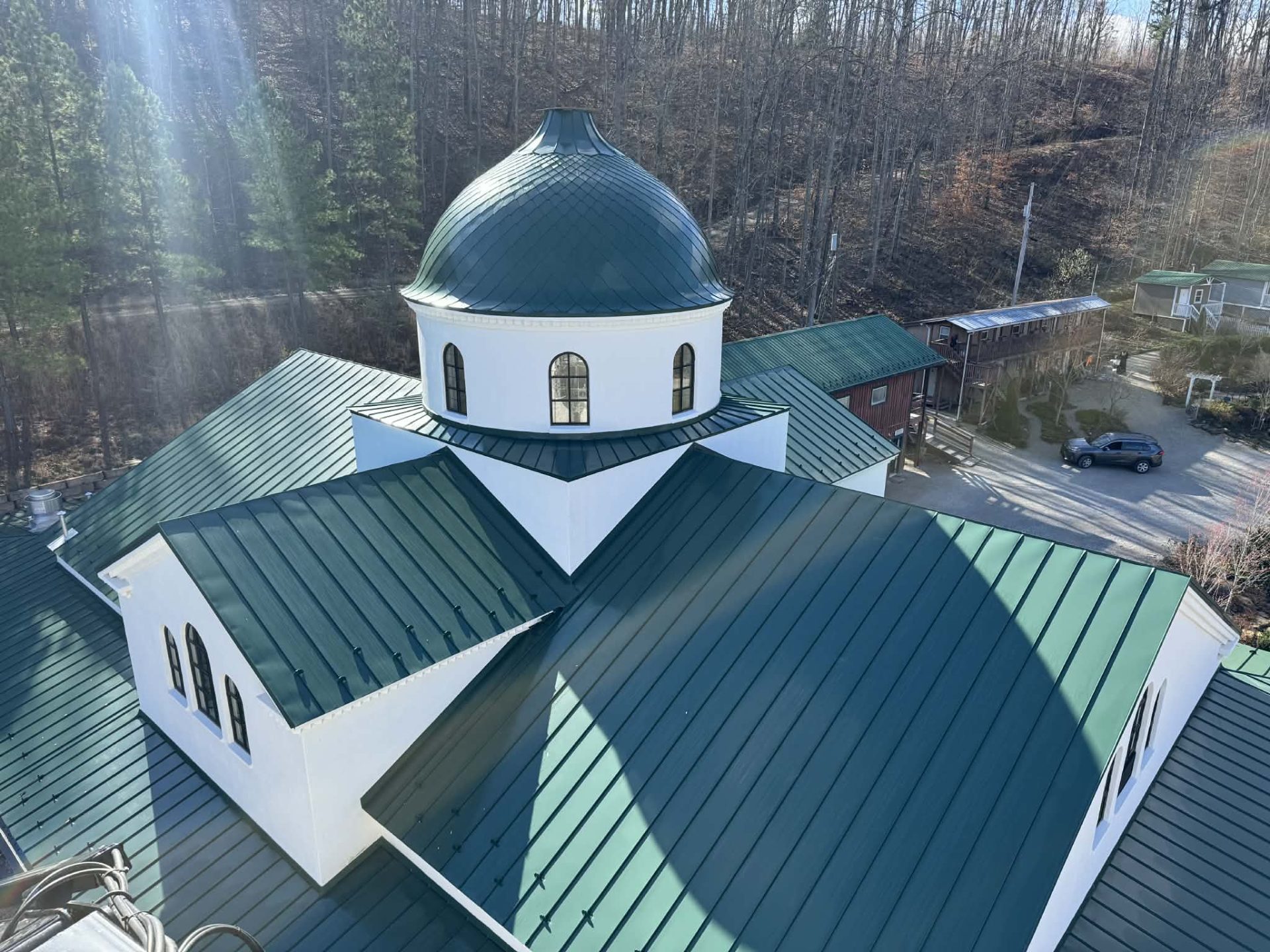 Metal Dome Roof Construction | Architectural Dome Roofing